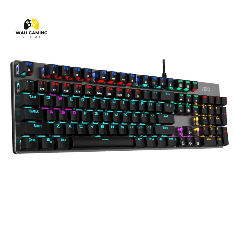 Aoc Gk 410 Mechanical Gaming Keyboard - Black Switches – Wah Gaming Store
